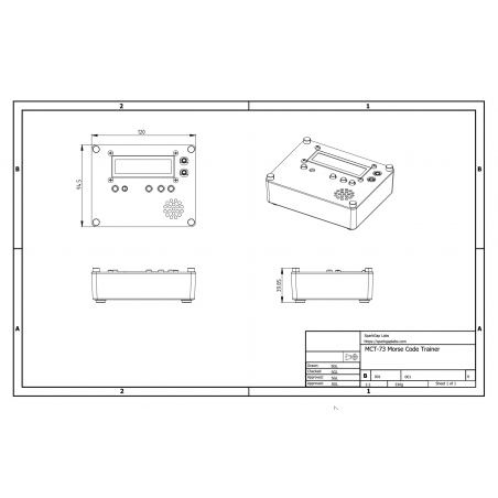 MCT-73 Morse Code Trainer Kit
